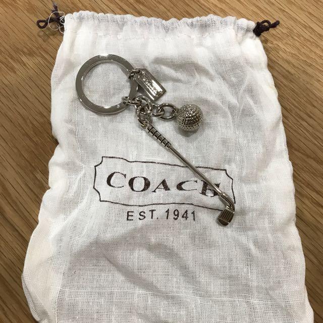 Coach Golf Key Chain, Luxury, Accessories on Carousell