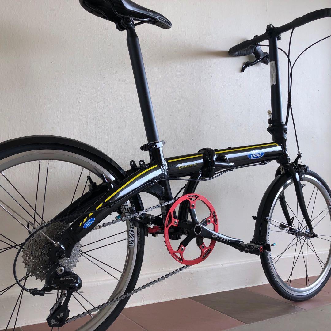 Dahon Ford Convertible 451 w/ upgrade folding foldable bike, Sports ...