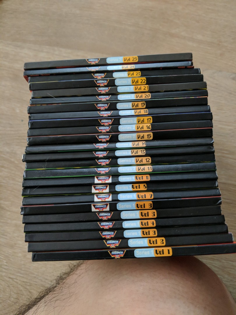 Digimon 2nd generation, TV & Home Appliances, TV & Entertainment, TV ...