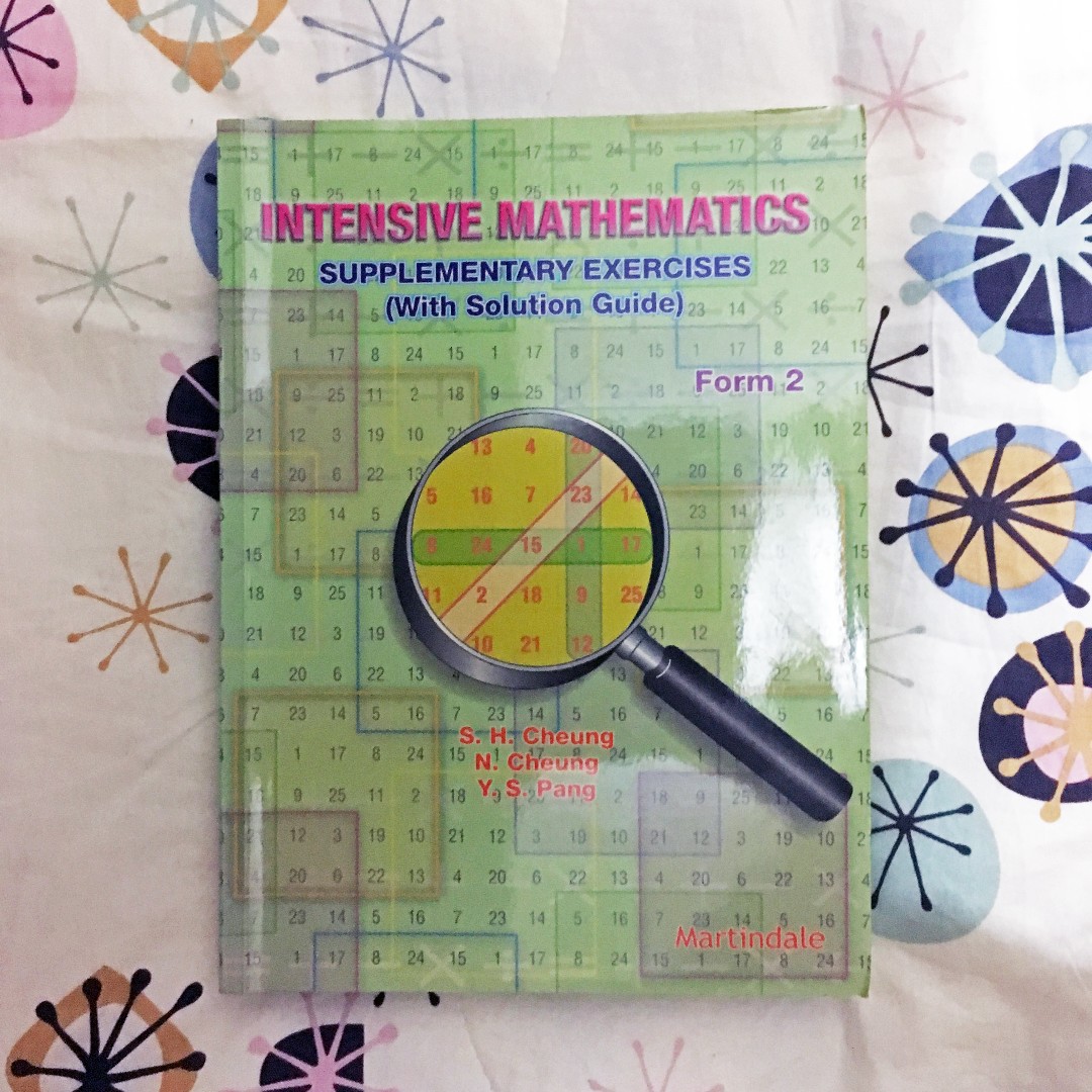 [F1 F2 F3 Maths 初中數學補充] Intensive Mathematics Supplementary Exercise ...