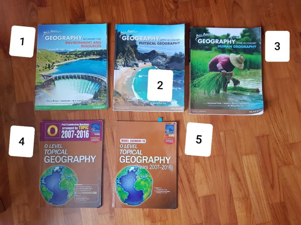 Geography secondary textbooks, Hobbies & Toys, Books & Magazines ...