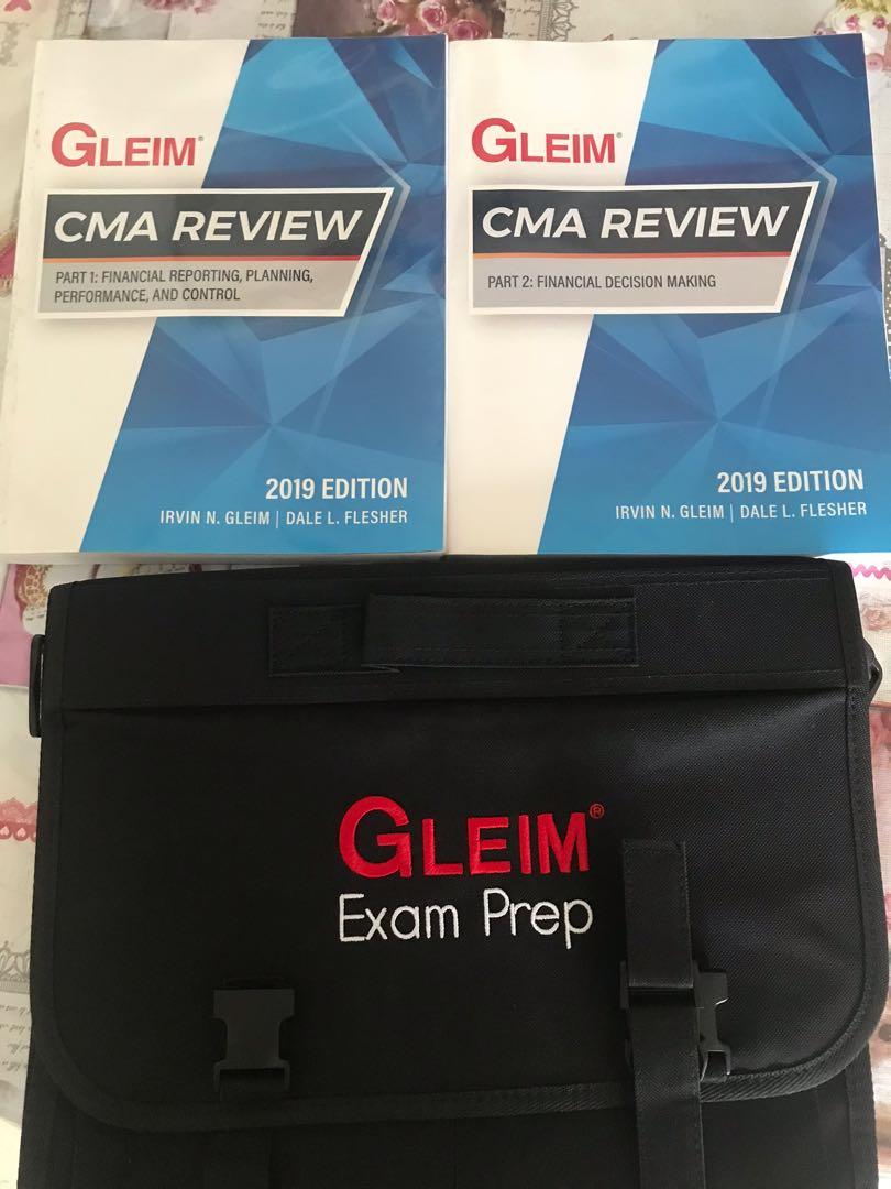 Gleim CMA Review Part I and II: 2019 Edition, Hobbies & Toys, Books ...