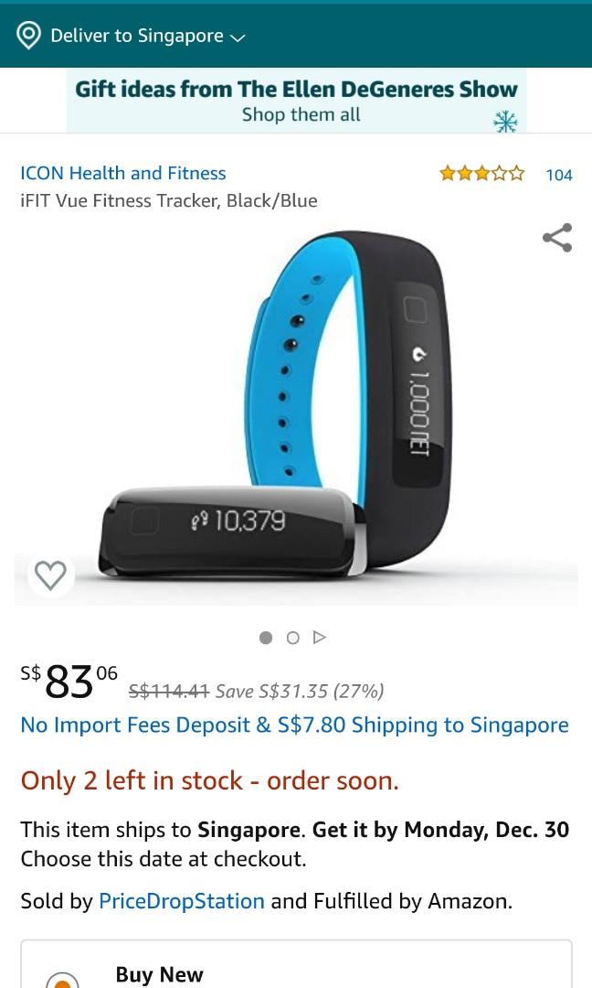 iFIT band, Mobile Phones & Gadgets, Wearables & Smart Watches on Carousell