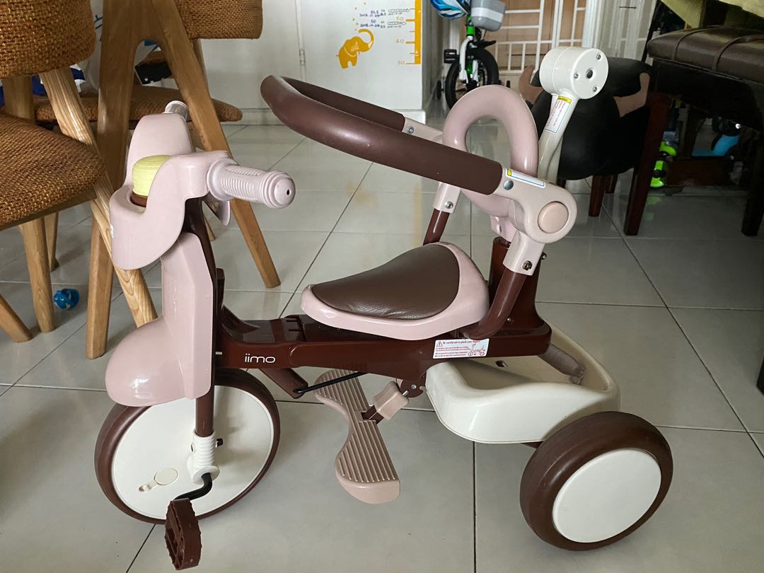 iimo foldable baby tricycle, Babies & Kids, Infant Playtime on Carousell