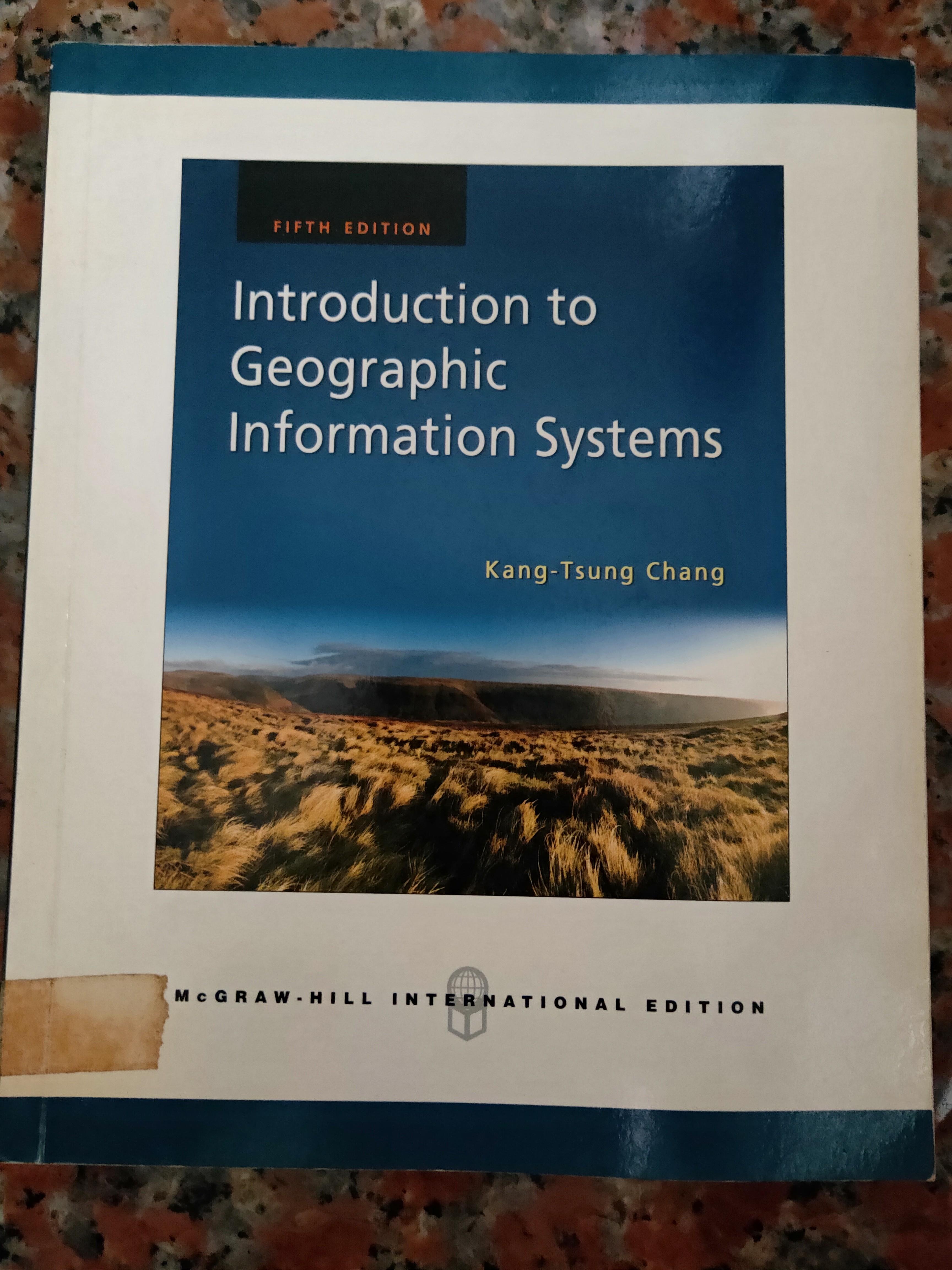 Introduction to GIS, Kang-tsung chang, 5th edition, Computers & Tech, Office & Business ...