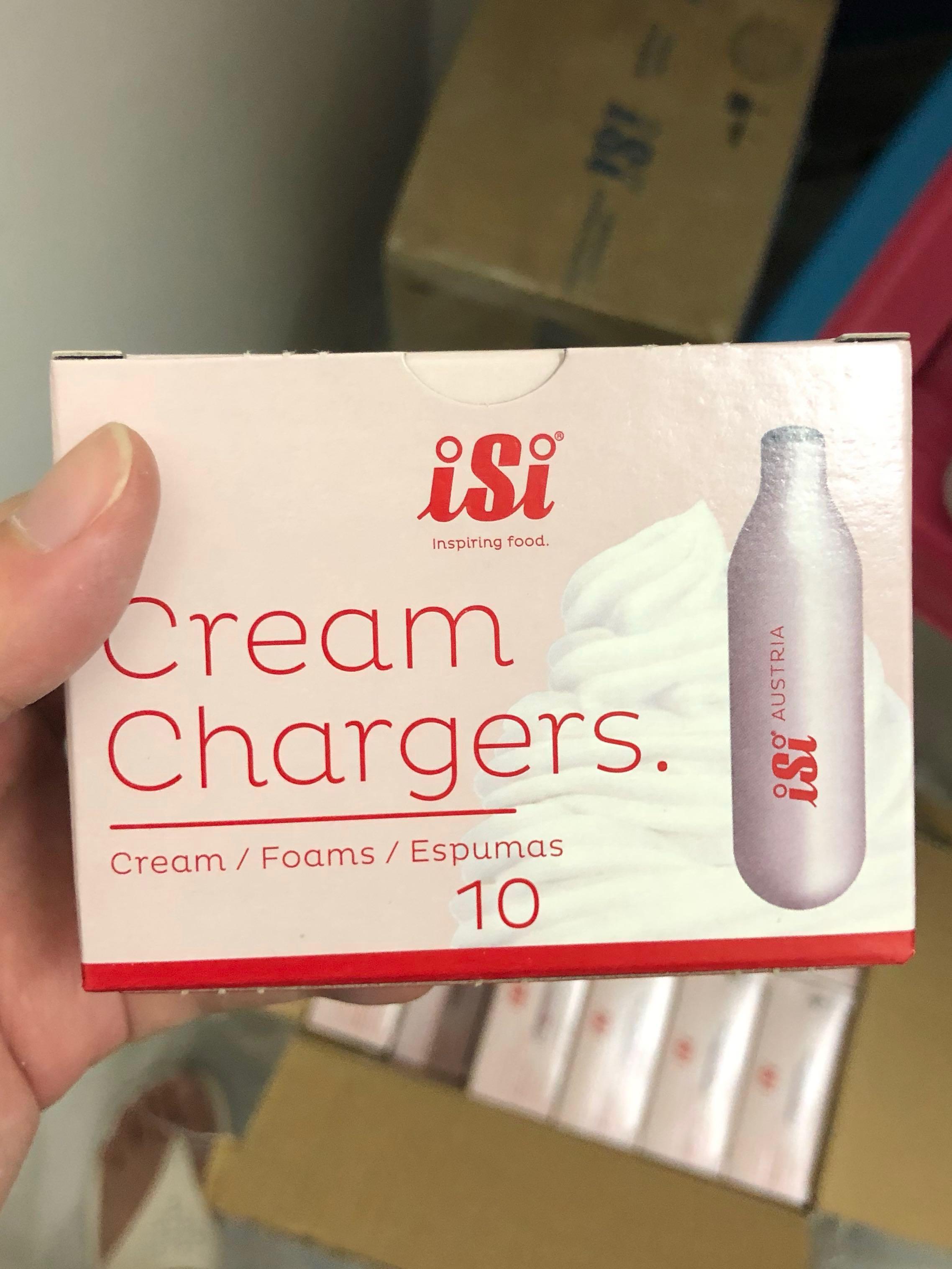 iSi 8g cream charges whipped cream, TV & Home Appliances, Kitchen ...