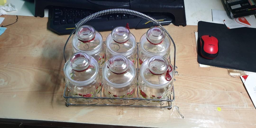 container for cookies, Kueh container, for kuih hari raya, Furniture ...