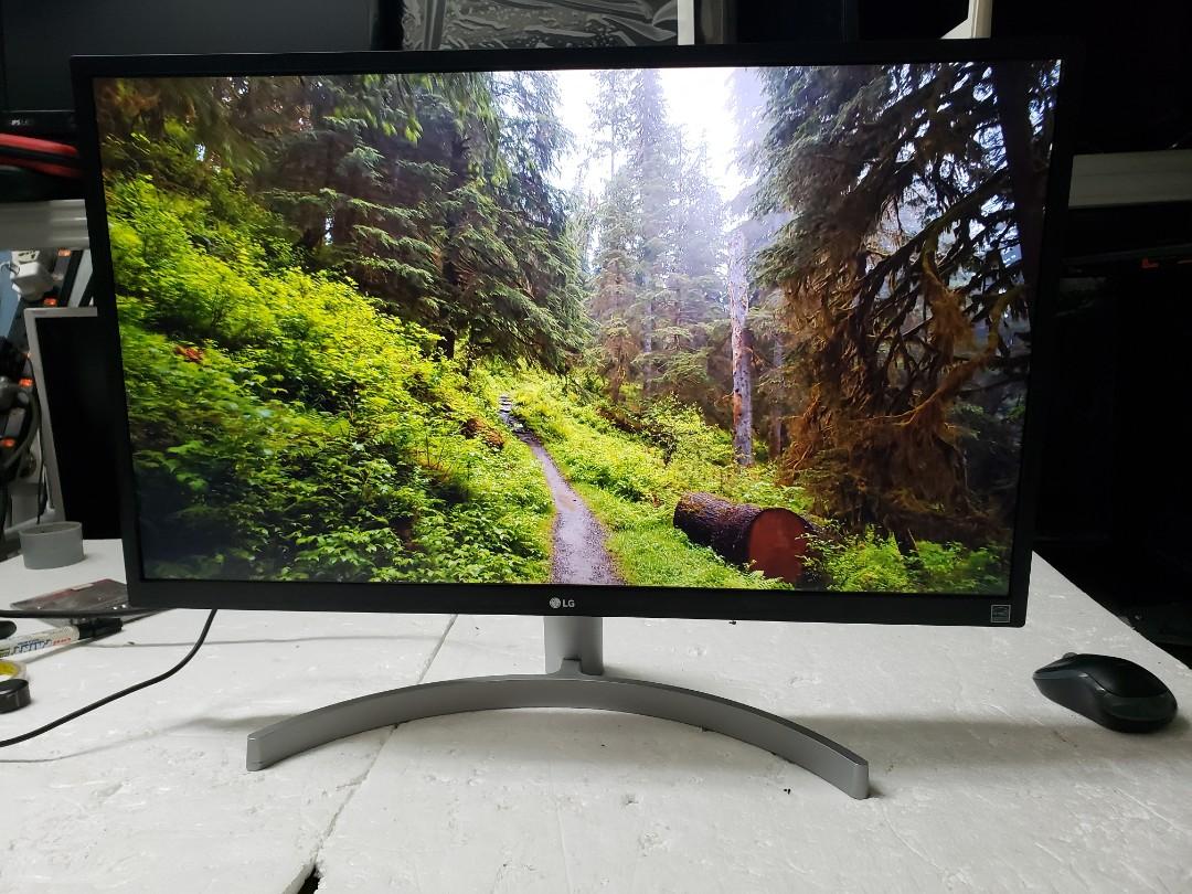 LG 27吋 27inch 4K Monitor 顯示器 27UL500, 家庭電器, 電視 & 其他娛樂, 電視 - Carousell