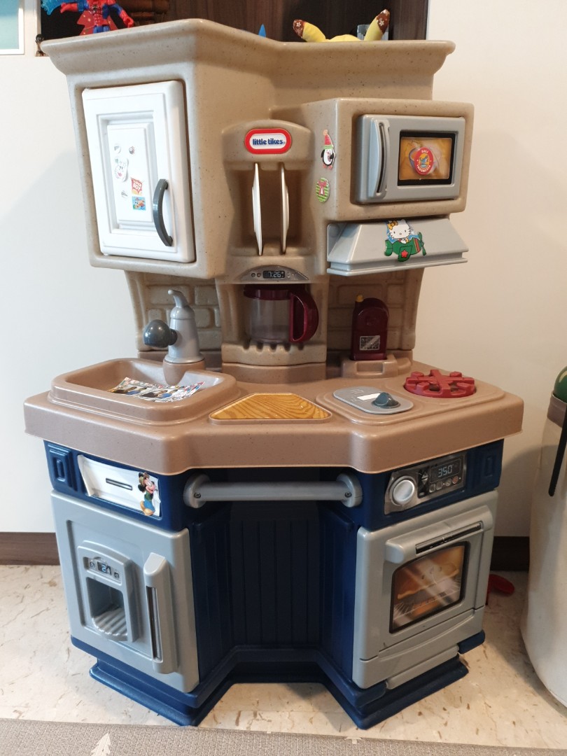 Little Tikes Kitchen Set (Used), Babies & Kids, Baby Nursery & Kids ...