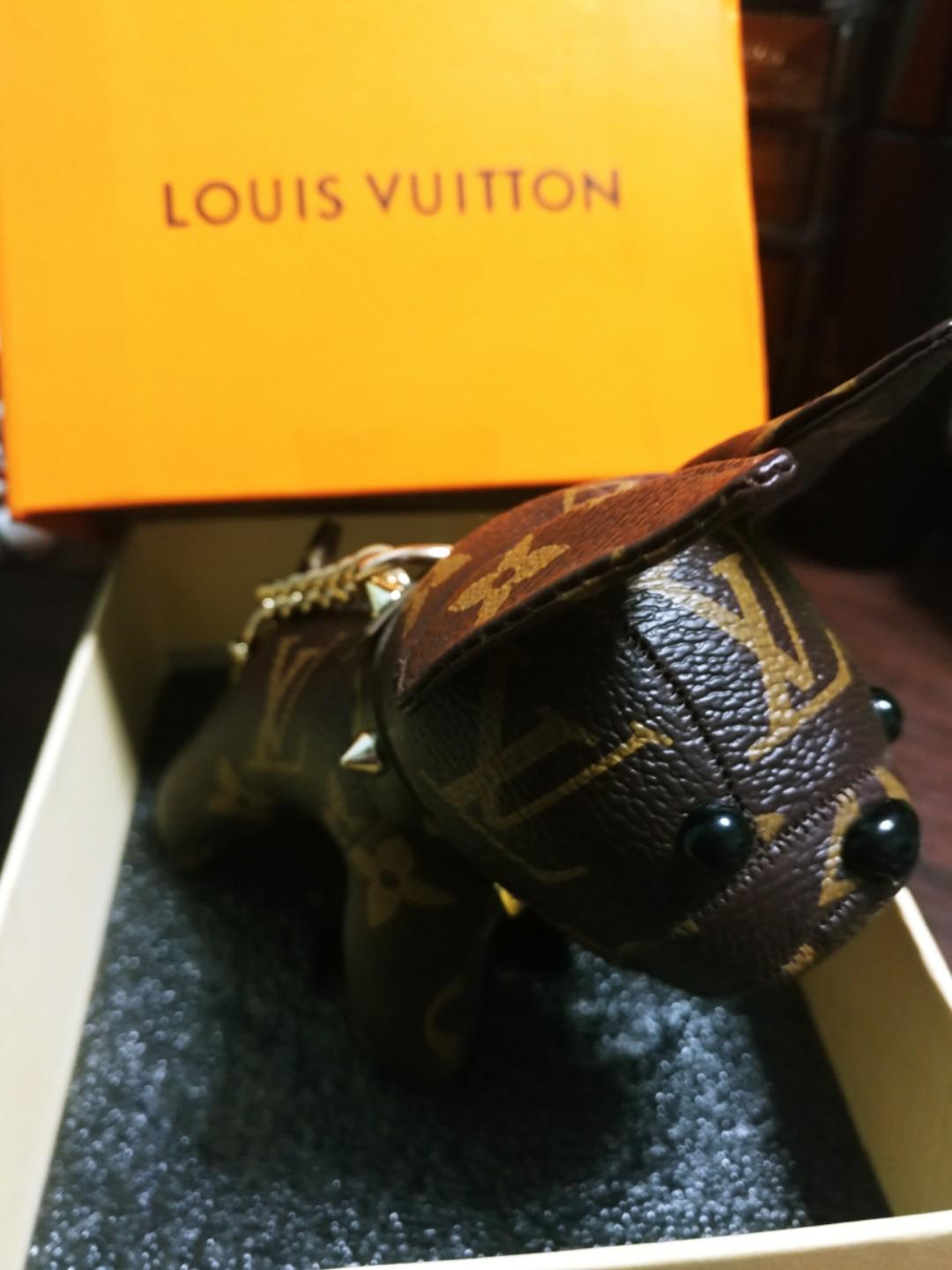 Louis Vuitton doggie keychain, Luxury, Bags & Wallets on Carousell