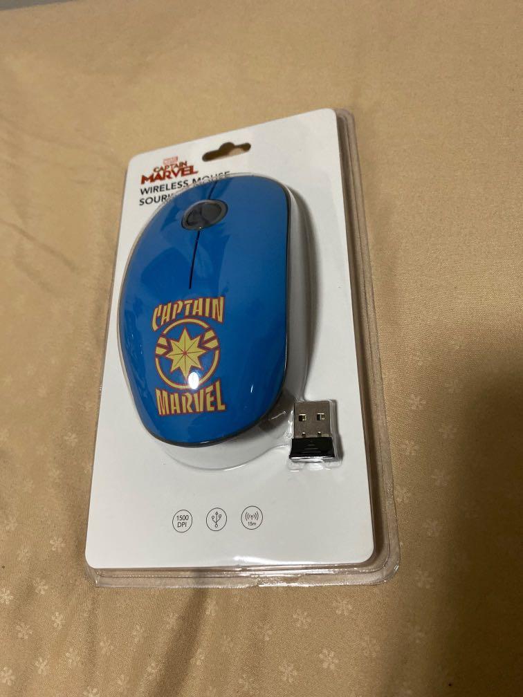 Miniso Wireless Mouse Captain Marvel, Computers & Tech, Parts ...