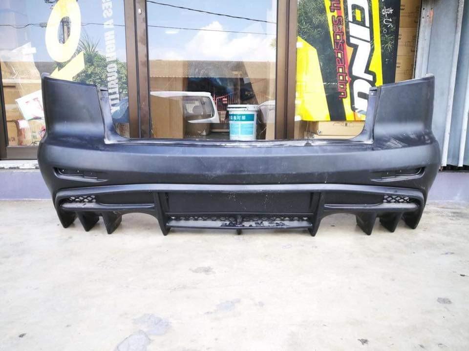 Mitsubishi Lancer Varis Rear Bumper, Car Accessories, Accessories on ...