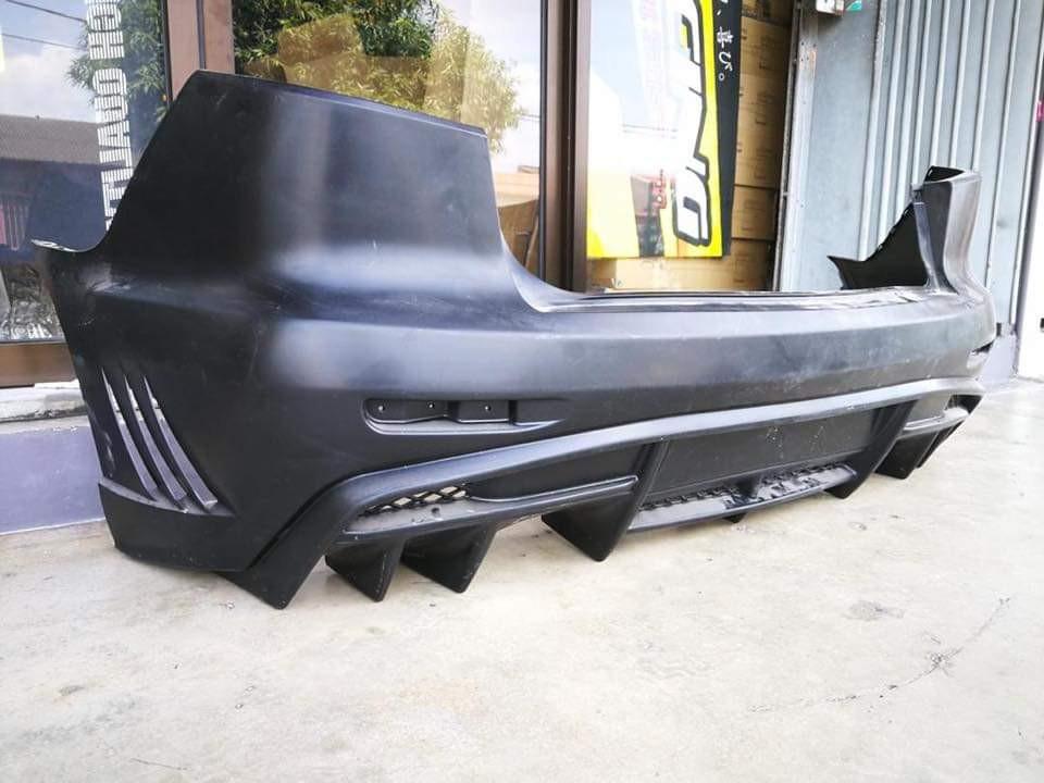 Mitsubishi Lancer Varis Rear Bumper, Car Accessories, Accessories on ...