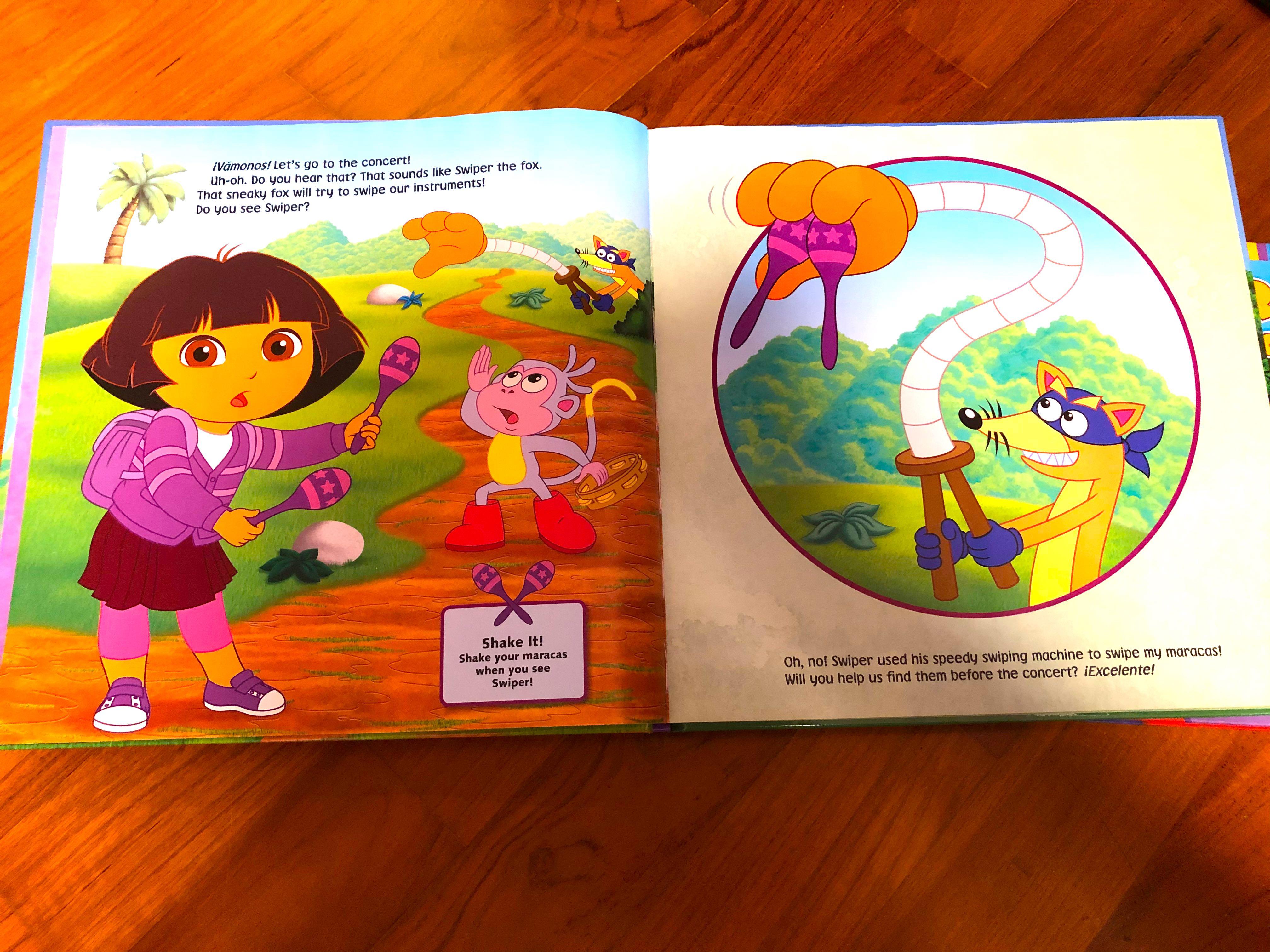 NickJR - Dora the Explorer books, Books & Stationery, Children's Books ...
