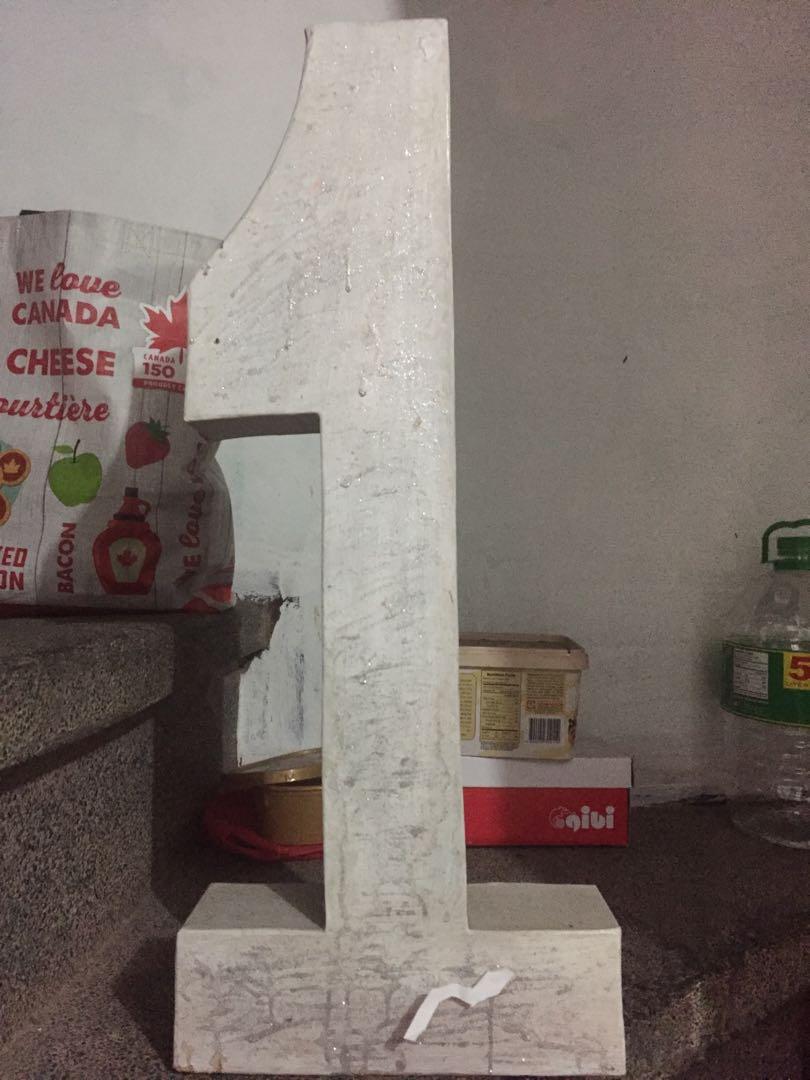 Number 1 paper standee, Babies & Kids, Baby Nursery & Kids Furniture ...