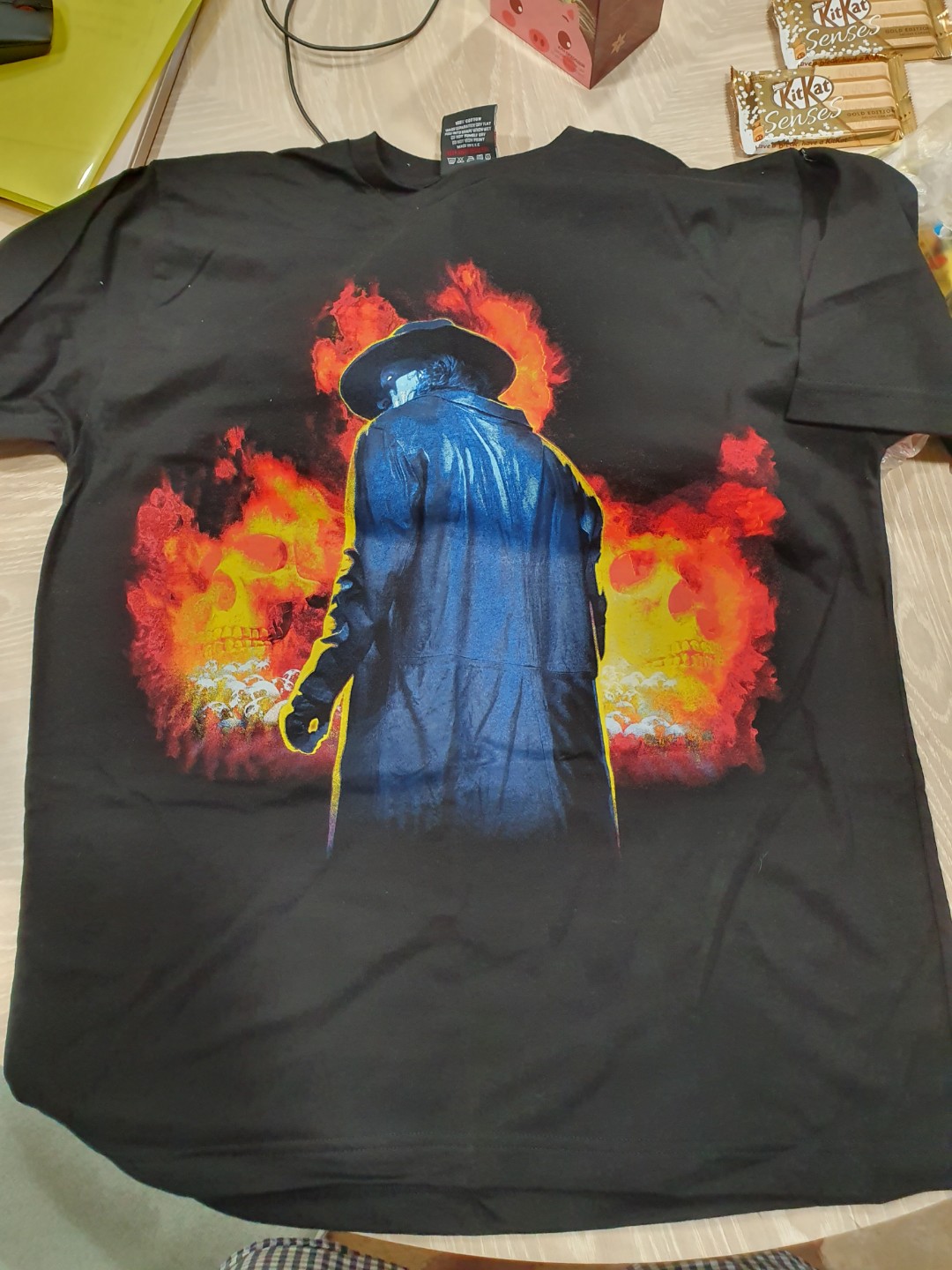 OFFICIAL WWE Merchandise (UNDERTAKER) RARE, Men's Fashion, Clothes ...