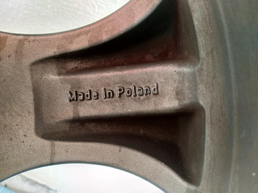 Original VW Golf Detroit Rims, Auto Accessories on Carousell