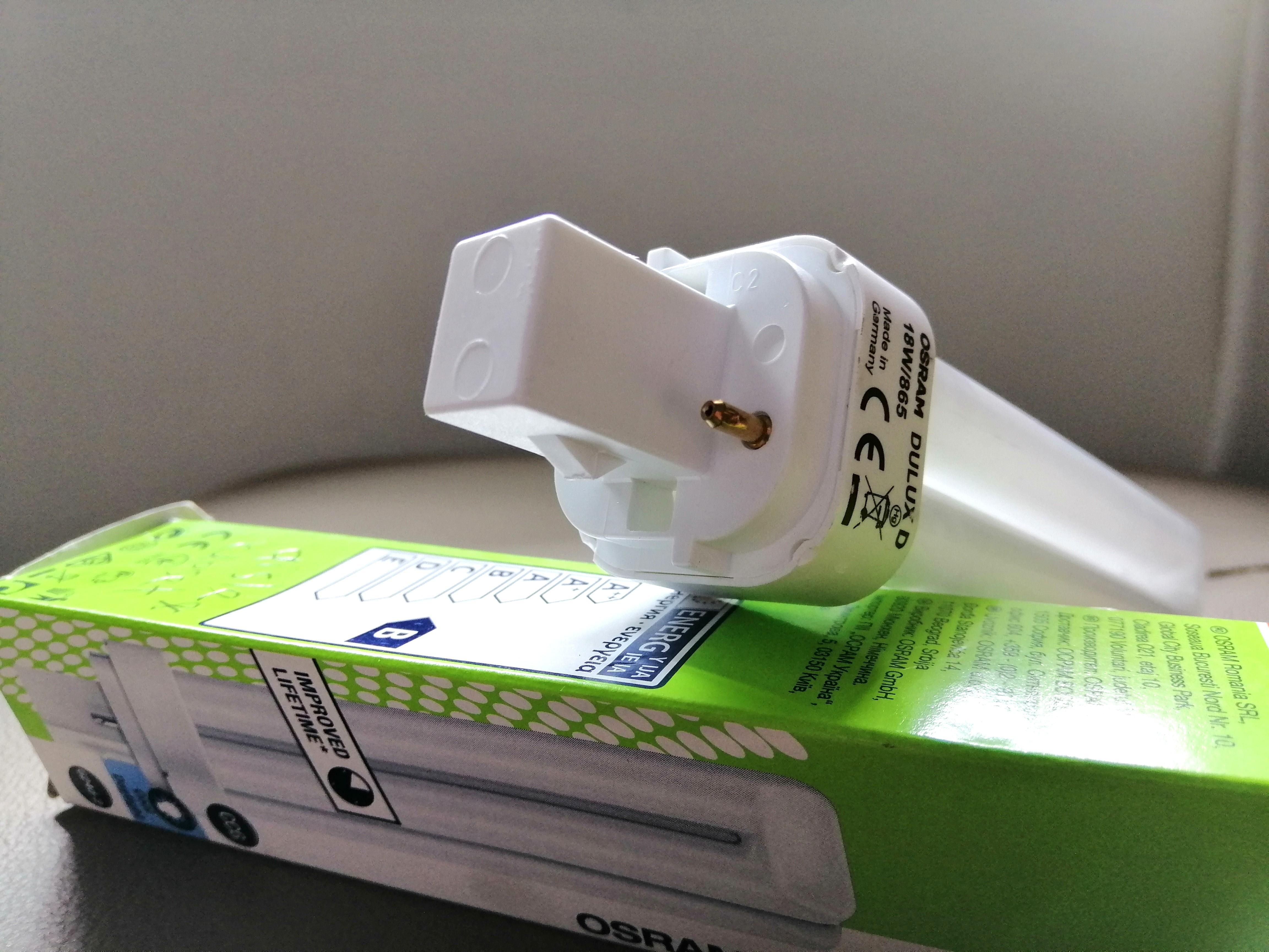 Osram Dulux D PLC 18W/ 865 Tube Cool Daylight, Services, Home Services ...