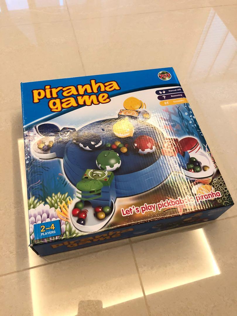 Piranha Game, Hobbies & Toys, Toys & Games on Carousell