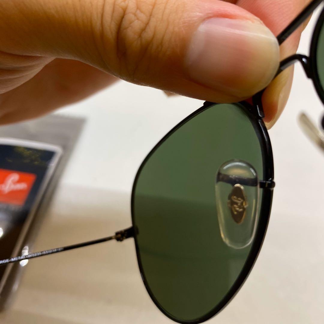 Replica: Ray Ban Aviator (Black), Men's Fashion, Watches & Accessories ...