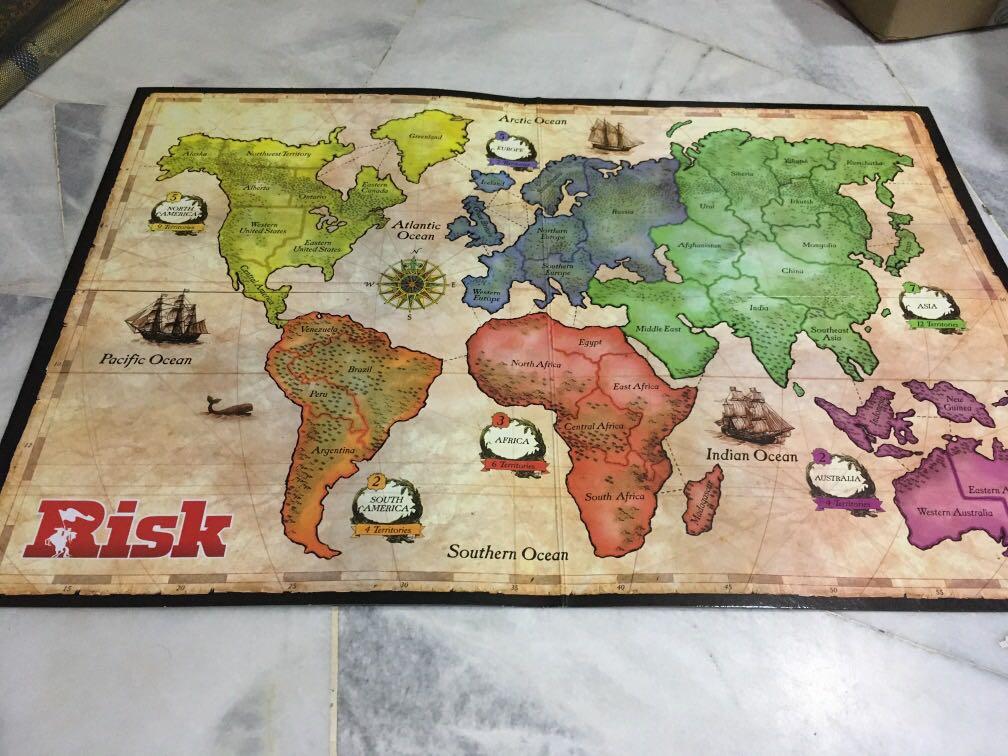 Risk Original 1959 Bootleg, Hobbies & Toys, Toys & Games on Carousell