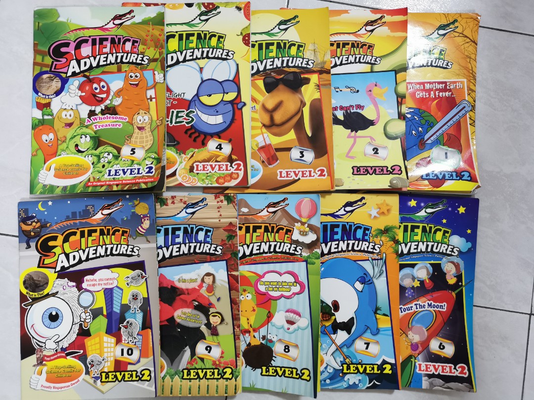 Science Adventure level 2 used magazine. Book 1 TO 10, Hobbies & Toys ...