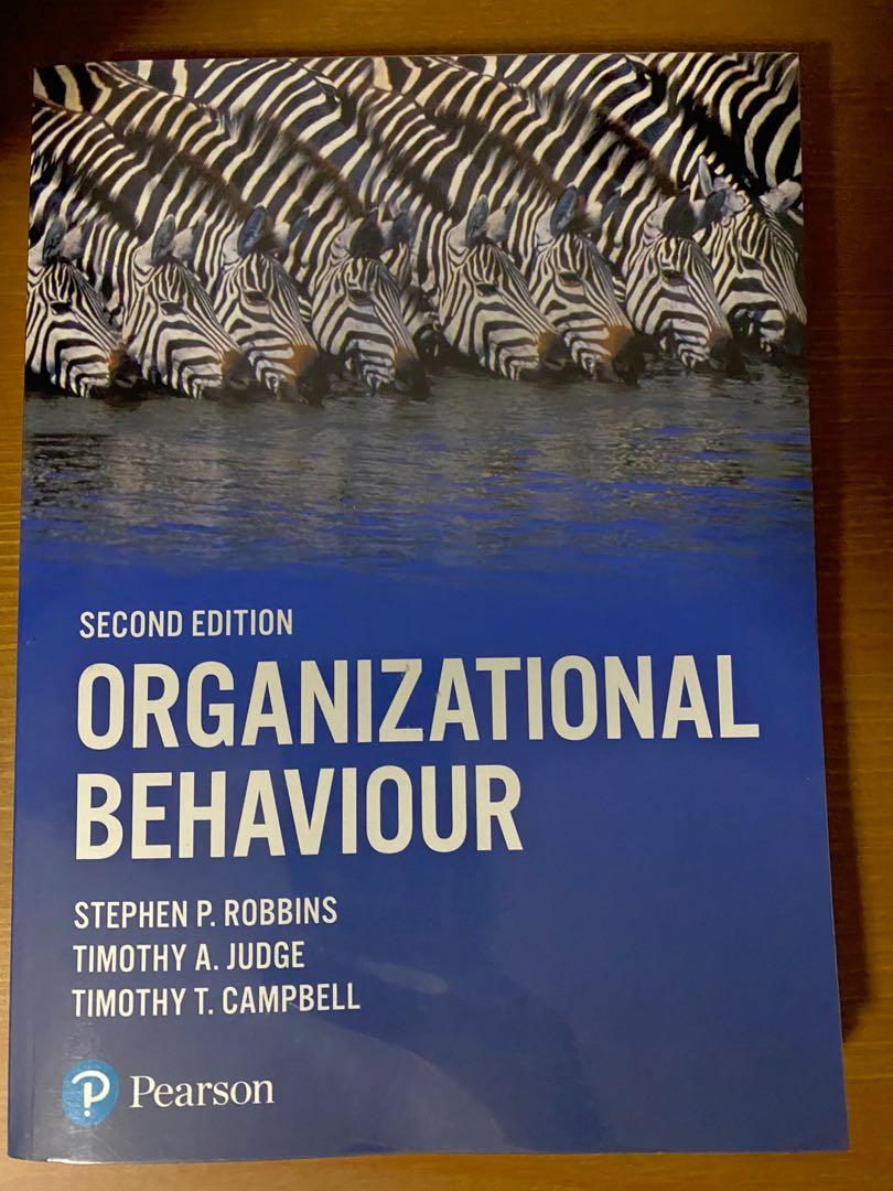 SIM- UOB Organizational Behaviour Textbook Second Edition, Hobbies ...
