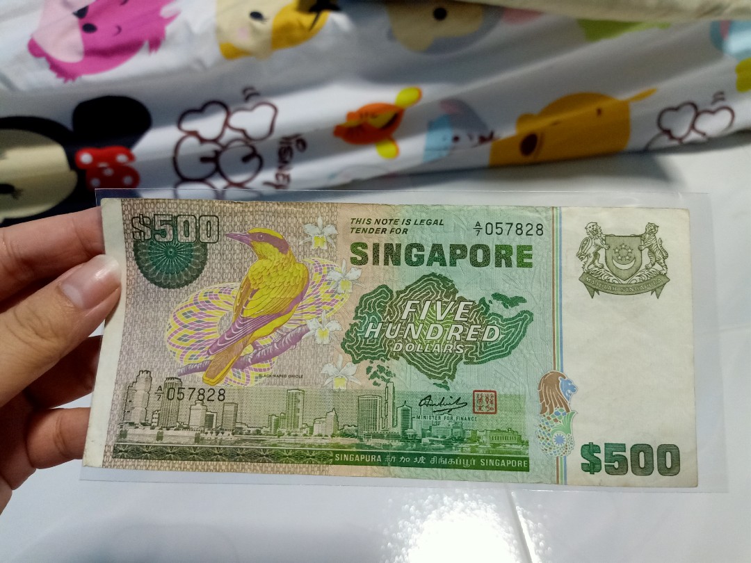 Singapore old notes $500, Hobbies & Toys, Memorabilia & Collectibles ...