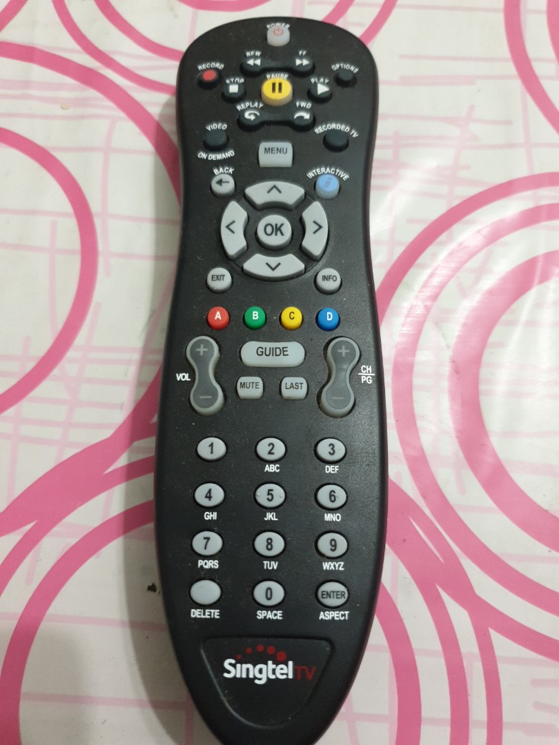 Singtel tv remote control original brand new, TV & Home Appliances, TV ...