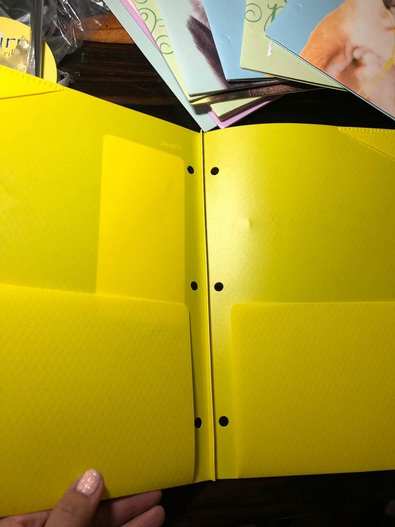 So cute! Assorted auth MEAD folders, Hobbies & Toys, Stationary & Craft ...