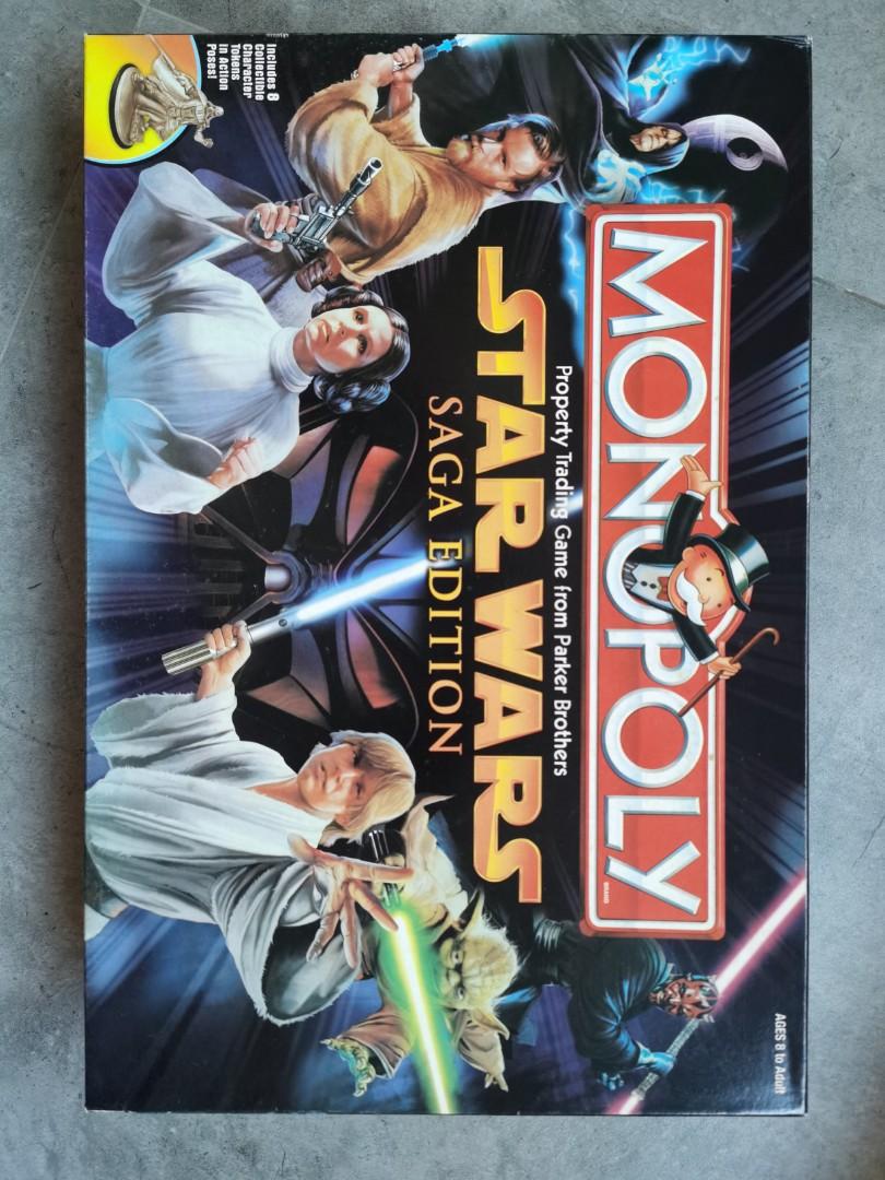 [Spring Clearing] Monopoly Star Wars Saga Edition, Hobbies & Toys, Toys ...