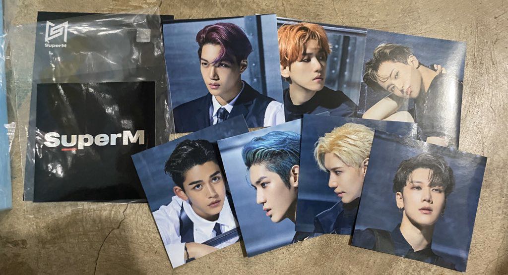 SuperM Sticker (per member), Hobbies & Toys, Memorabilia & Collectibles ...