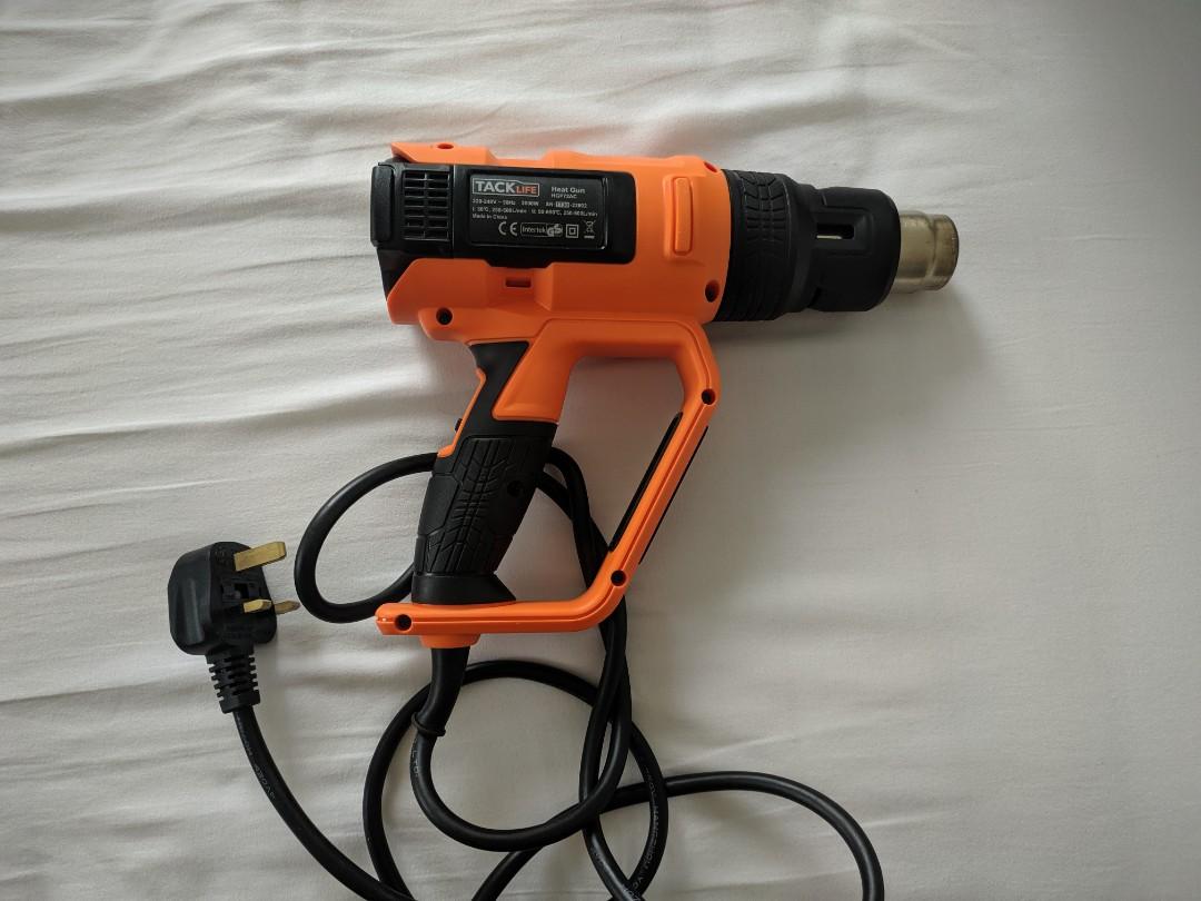 Tack life heat gun 2000w, Furniture & Home Living, Gardening, Hose and ...
