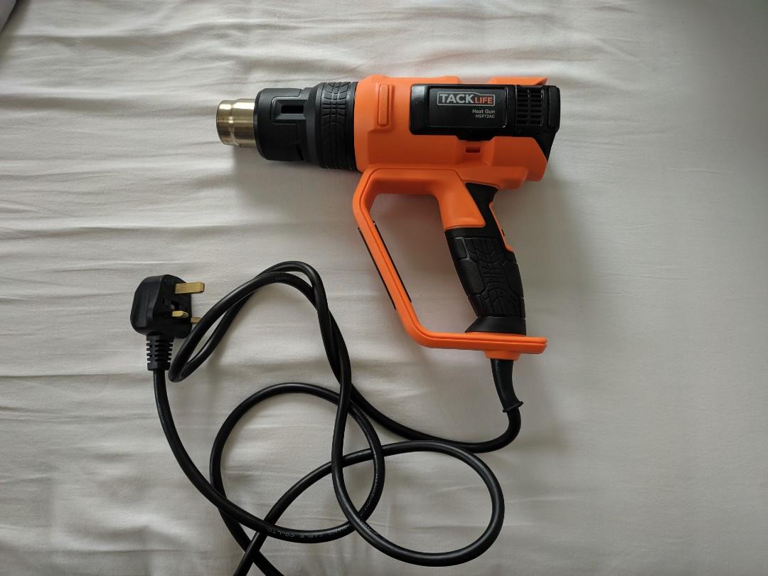 Tack life heat gun 2000w, Furniture & Home Living, Gardening, Hose and ...
