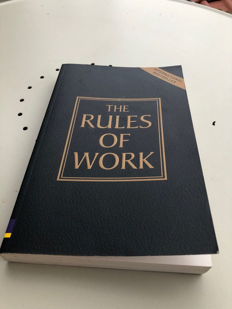 ** can trade** The rules of work by Richard Templar book, Hobbies ...