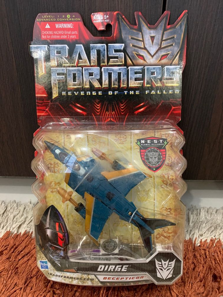 Transformers Revenge of the Fallen: Dirge Decepticon, Hobbies & Toys ...