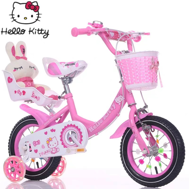 全新12吋兒童單車kitty單車 child kitty bike 468元 包送貨／或包安裝 另有14/16/18/20吋 bbcwpbike on Carousell