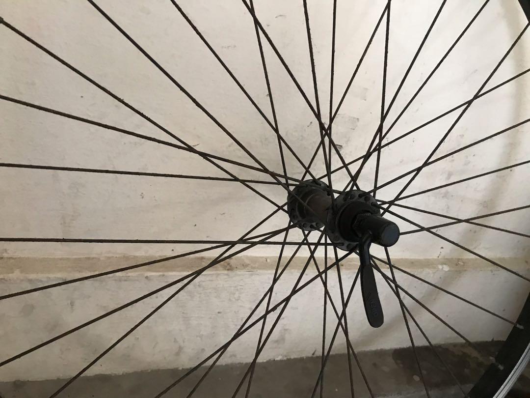 26” Matrix 550 rim with hub and cassette, Sports Equipment, Bicycles ...