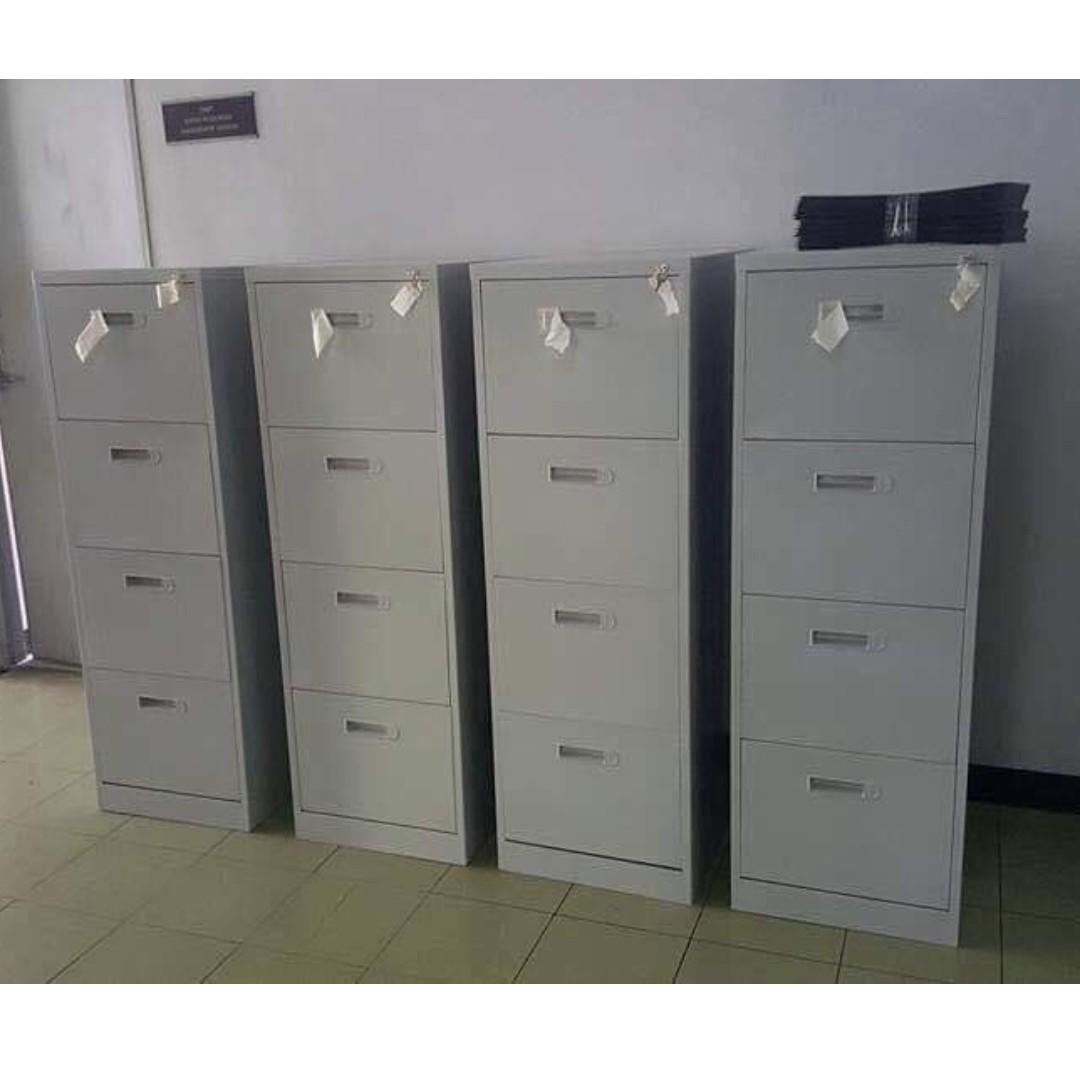 4 layer Vertical Filing Cabinet / Office Partition, Furniture & Home ...