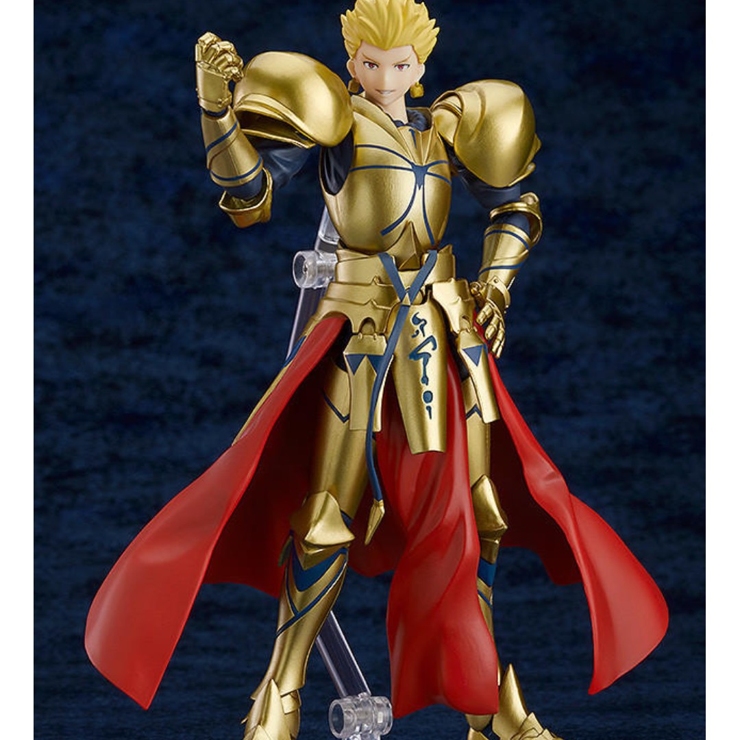 ++全新 初版 Figma 300 Fate/GRAND ORDER FGO 英雄王 吉爾伽美什 Gilgamesh 私服版, 興趣及遊戲 ...