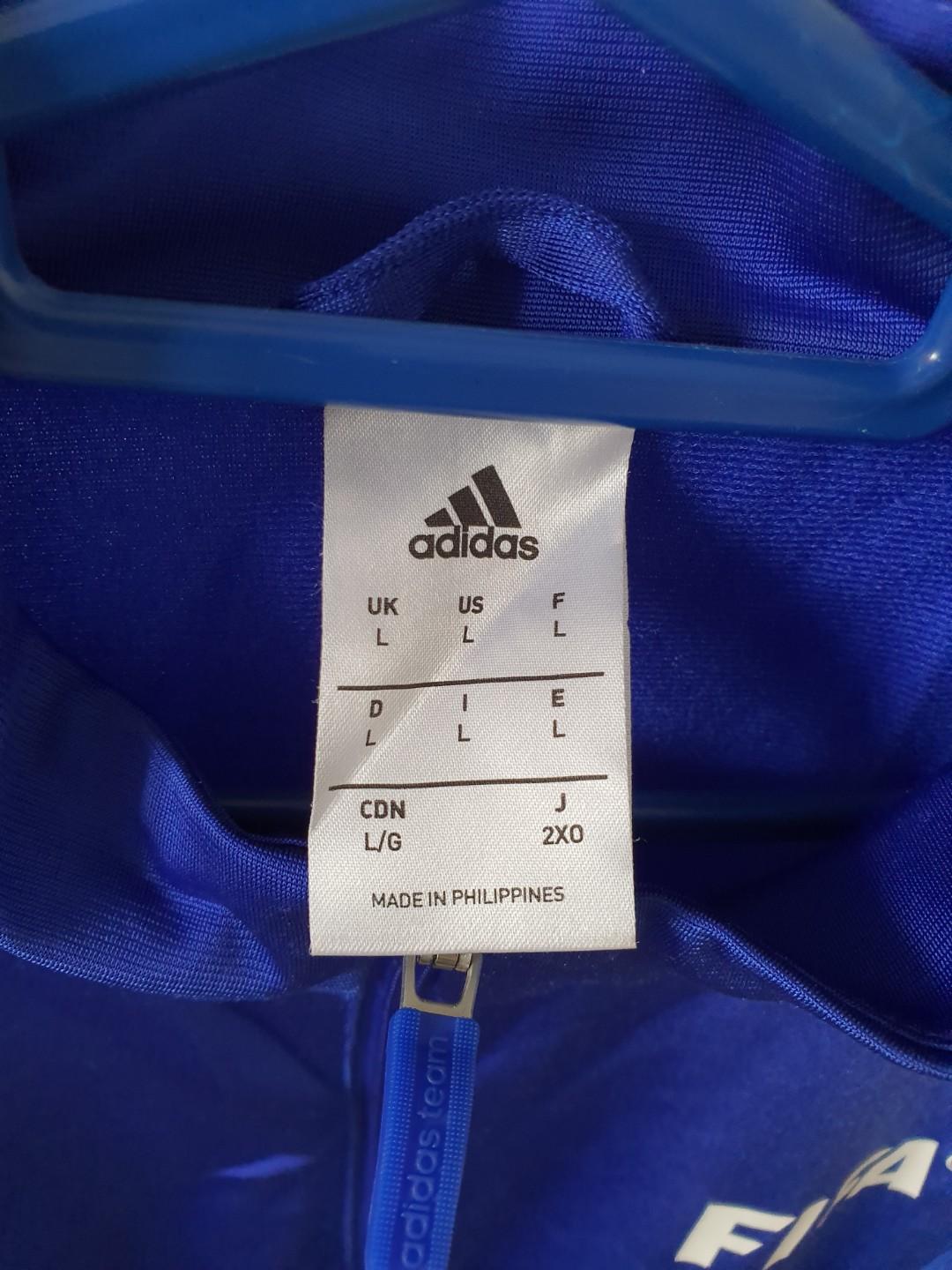Adidas FIFA Jacket (Blue), Men's Fashion, Activewear on Carousell