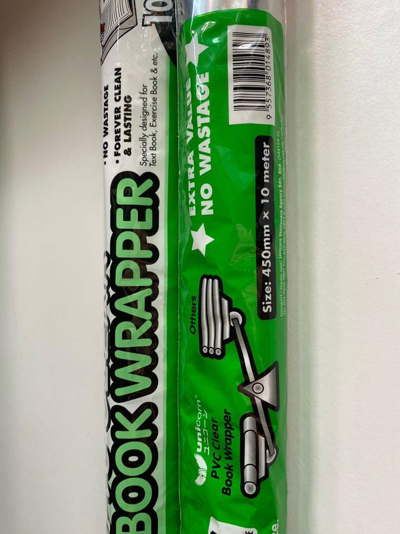 Book wrapper-450mm x 10 meter, Hobbies & Toys, Stationery & Craft ...
