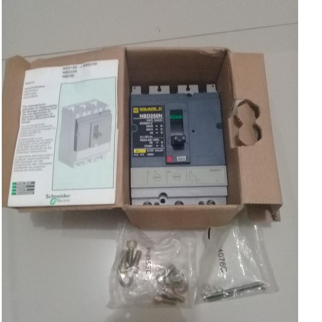 CIRCUIT BREAKER ( SQUARE D ) NBD250N, Commercial & Industrial ...