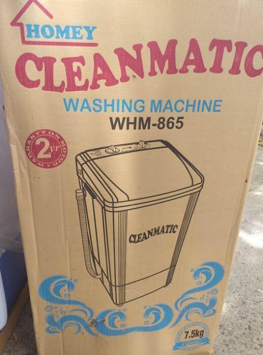 Cleanmatic Washing Machine 7.5kg, TV & Home Appliances, Washing ...