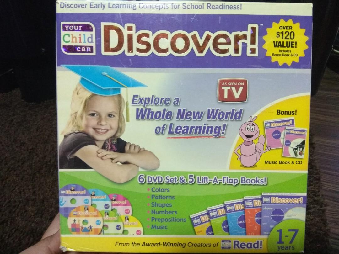 DISCOVER! Learning DVDs and Books, Hobbies & Toys, Books & Magazines ...