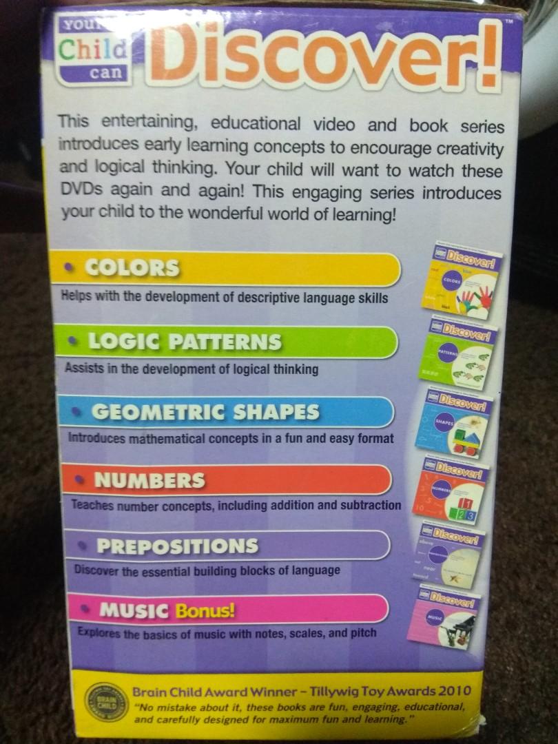 DISCOVER! Learning DVDs and Books, Hobbies & Toys, Books & Magazines ...