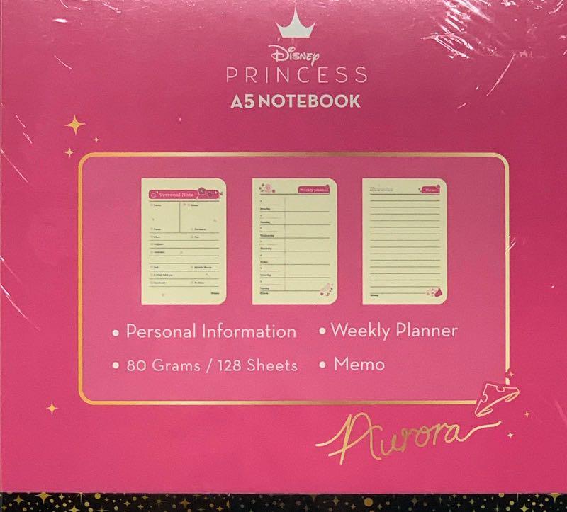 Disney Princess Planner - Aurora, Hobbies & Toys, Stationery & Craft ...