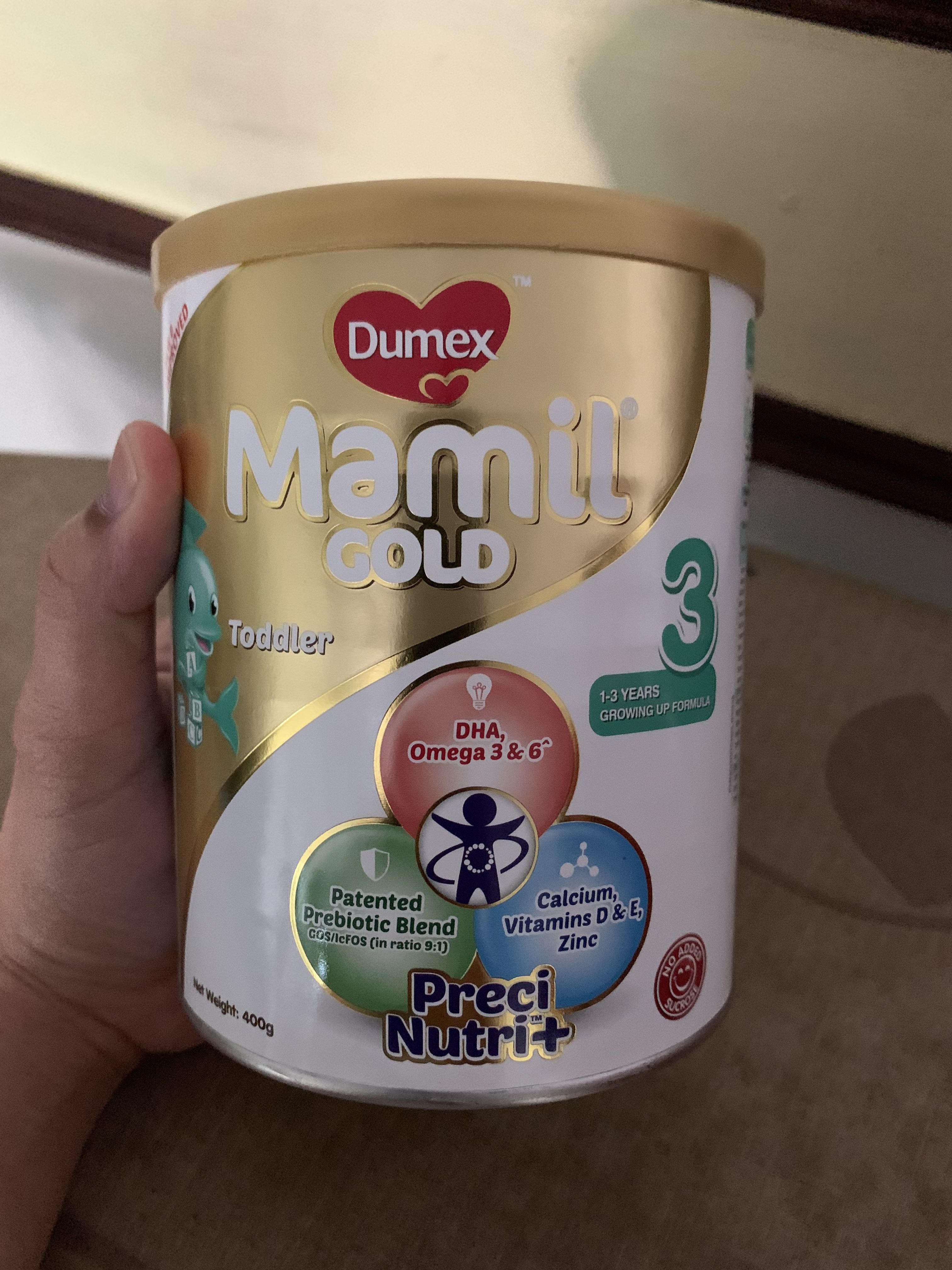 Dumex Mamil Gold Stage 3 400g, Babies & Kids, Nursing & Feeding ...