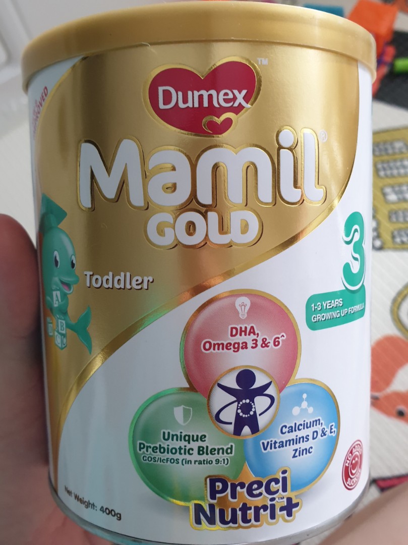 Dumex Mamil Gold Stage 3 400g, Babies & Kids, Nursing & Feeding ...