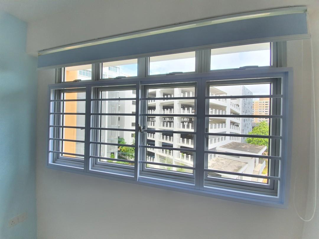 HDB BTO Window Grills, Furniture & Home Living, Bathroom & Kitchen ...